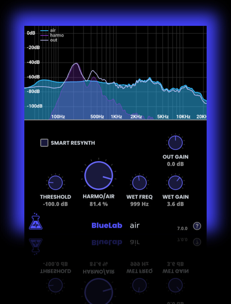 [セール] BlueLab | Audio Pluginsの「Air」、「Denoiser」が50%オフの各$20: Nice Disport