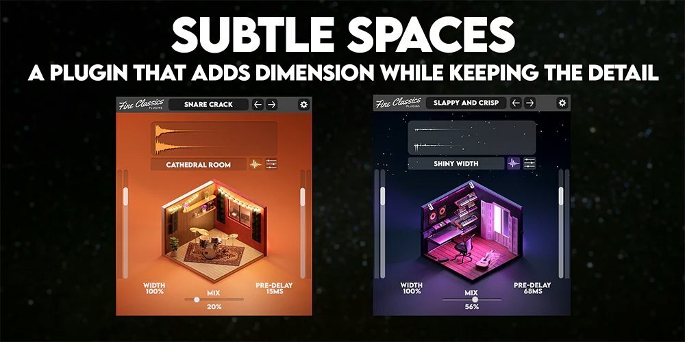 Fine Classics Pluginsが「Subtle Spaces」をリリース: Nice Disport