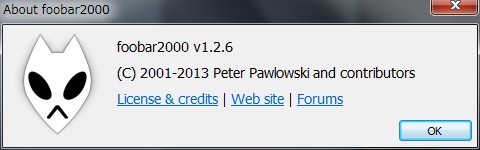 「foobar2000」がVersion 1.2.6へアップデート: Nice Disport