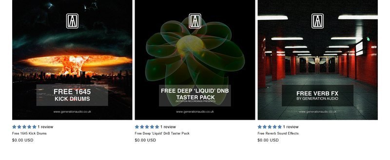 Generation Audioが「Free Samples」をリリース: Nice Disport