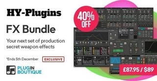 [セール] Plugin Boutiqueで「HY-Plugins FX Bundle」が40%オフの$89: Nice Disport